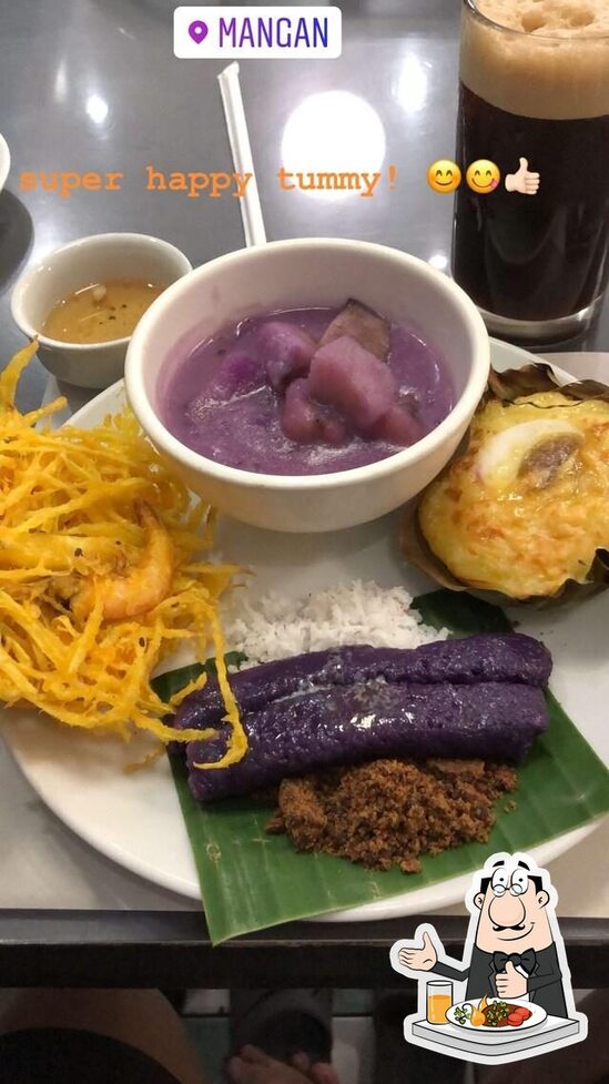 Menu at Mangan restaurant, Quezon City, SM City North EDSA Annex 1 Tunnel