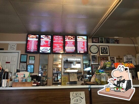 Martin's Fish House, 5249 Clinton Blvd in Jackson - Restaurant menu and ...