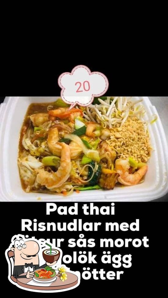 Menu at Hua Hin Kitchen restaurant, Bålsta