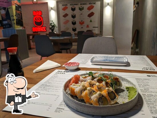 Menu at Restoran "Bad Sushi" restaurant, Belgrade