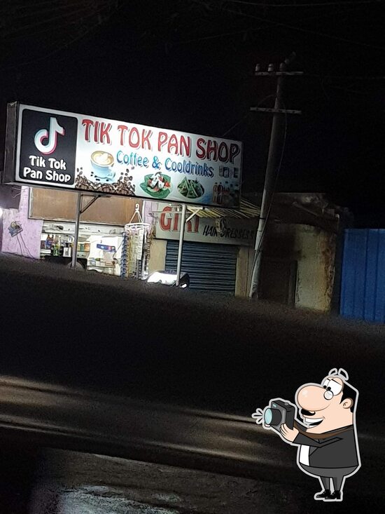 Menu at Tik tok pan shop, Hyderabad