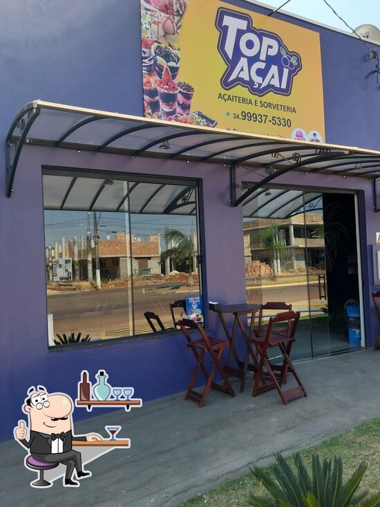 Menu at Top Açaí, Serra do Salitre