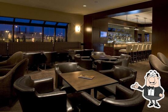 Menu at YYC Lounge restaurant, Calgary