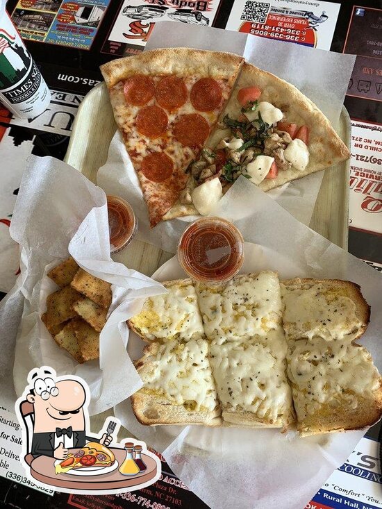 Menu at Times Square Pizzeria, Winston-Salem