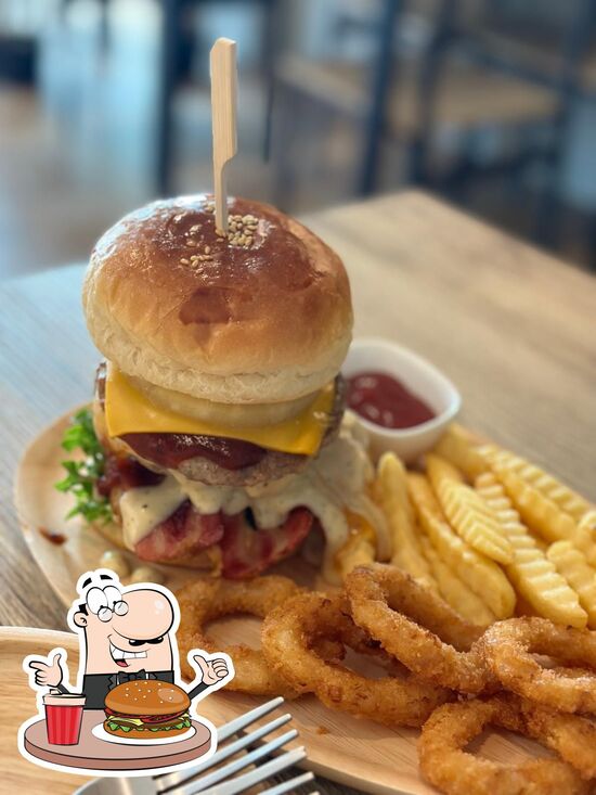 Restaurante Ampol Burger สาขาศรีราชา Hand-Crafted Burger, Si Racha ...