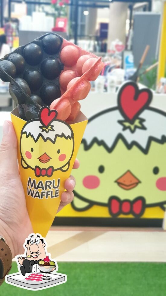 Menu at Maru Waffle @ Index ชัยพฤกษ์, Om Kret