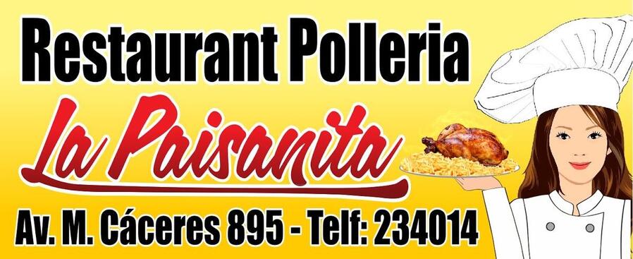 Menu at Restaurant Polleria La Paisanita, Iquitos