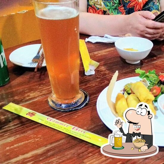 Menu at Gammer Beer pub & bar, Ho Chi Minh City, 107 Pasteur