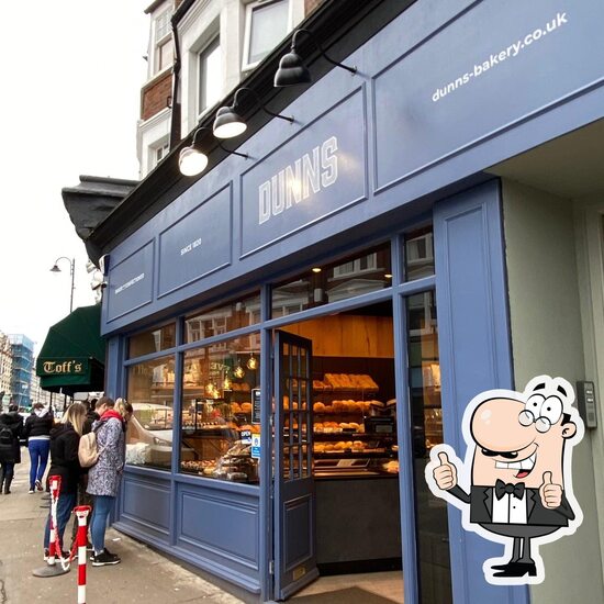Menu at Dunns Bakery Muswell Hill, London
