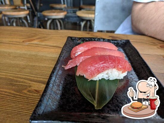 Menu at Sushi Exchange restaurant, San Diego