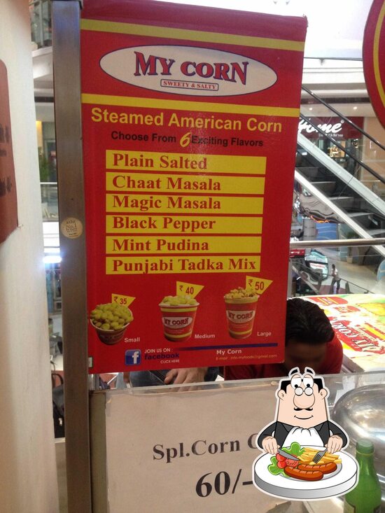 Menu at My Corn, Gurugram, DT Mega Mall