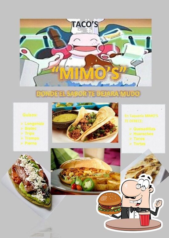 Menu at TACOS Mimo's restaurant, Ciudad Victoria