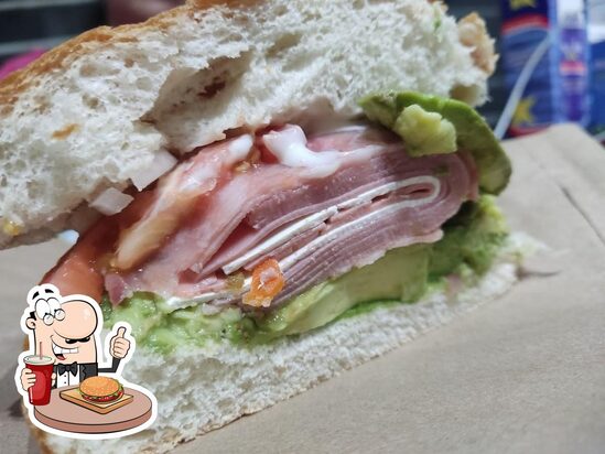 Carta del restaurante Tortas El Rey, Monterrey