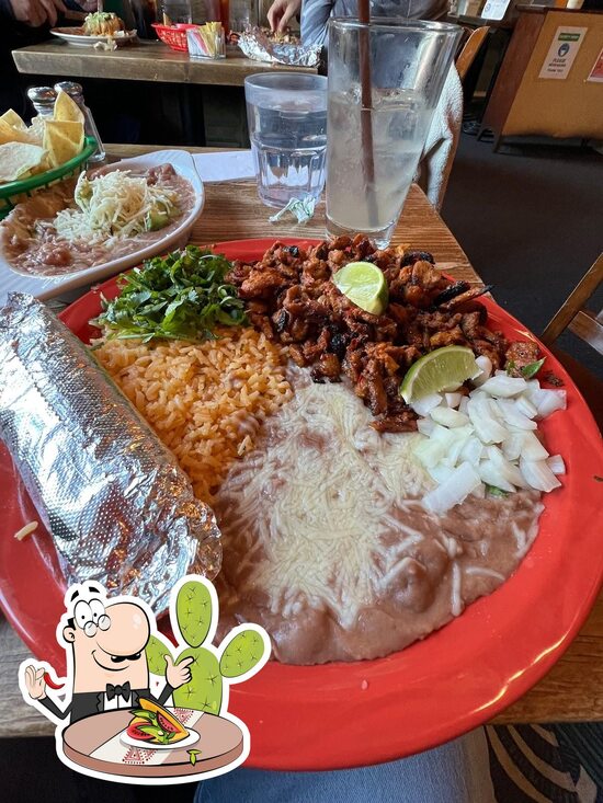 Menu at Tres Hermanas restaurant, Sacramento