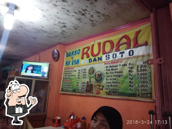 Menu at Bakso Dan Mie Ayam Rudal restaurant, Karawang