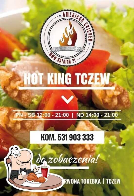 Menu at Hot King Tczew restaurant, Tczew