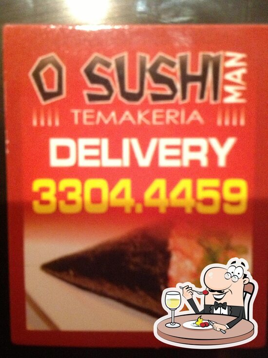 Menu em O Sushi Man restaurante, Florianópolis