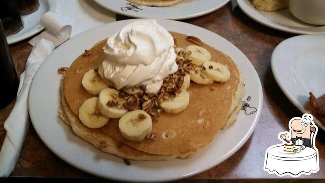 Menu at Ye Olde Pancake Station restaurant, Amarillo