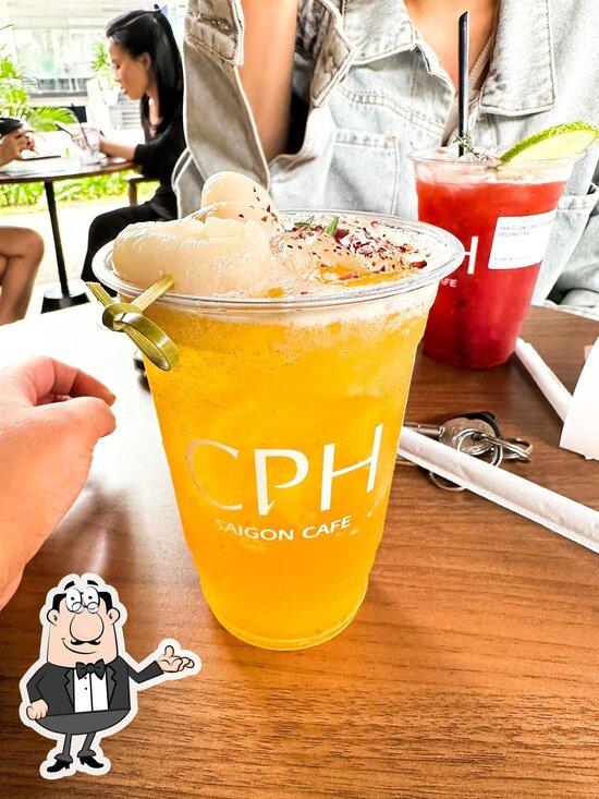 Menu at CPH Saigon Cafe, Ho Chi Minh City