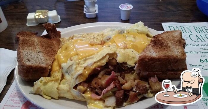 Menu at Daily Bread Cafe, Port Allegany, PA-155