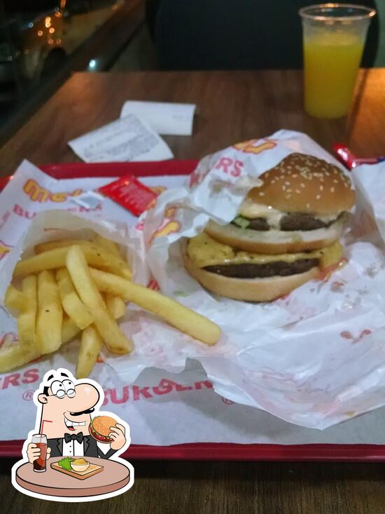 Menu em Meb's Burgers restaurante, Brasília, Rua 4A