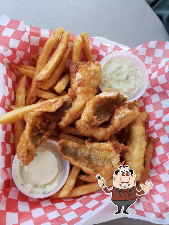 Menu at Purdy's Fried Fish restaurant, Point Edward