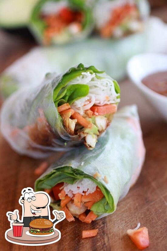 Menu at Binh's Authentic Vietnamese Spring roll restaurant, Tanauan