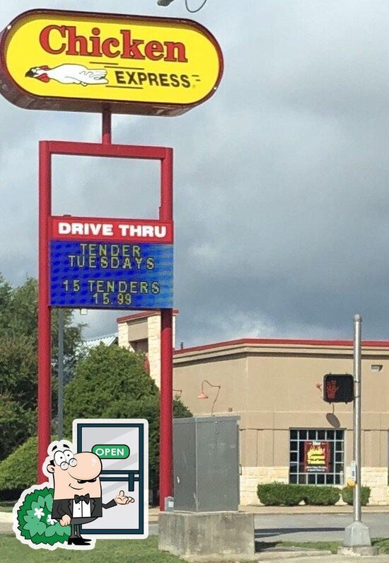 Menu at Chicken Express restaurant, Kerrville