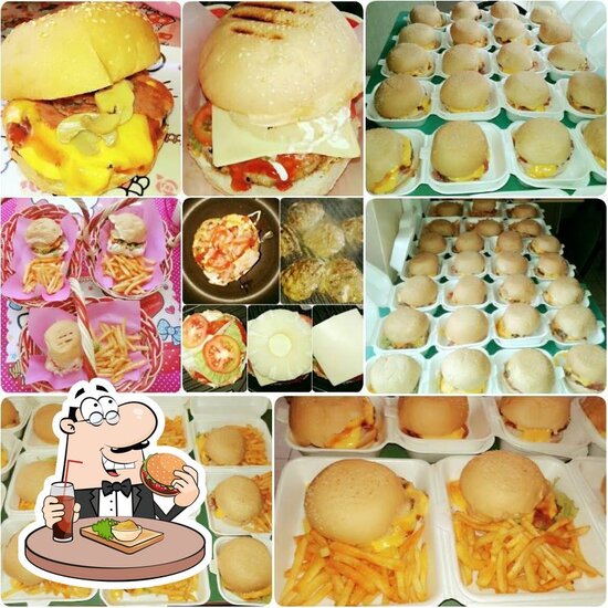 Menu at Hello Kitty Grill Burger Haus restaurant, Mandaluyong