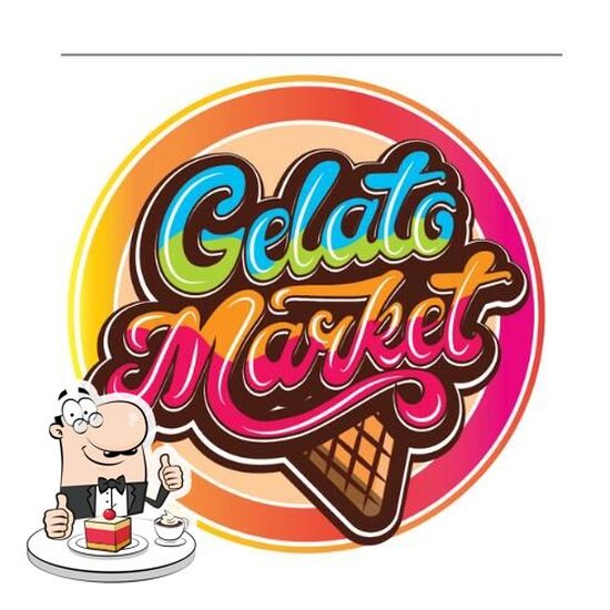 Menu at Gelato Market, Santo Domingo