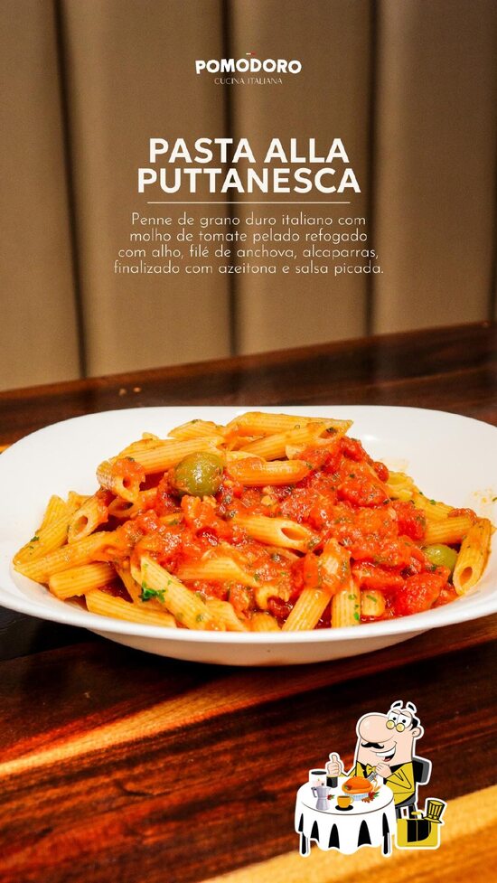 Menu at Pomodoro Restaurante Italiano, Fortaleza