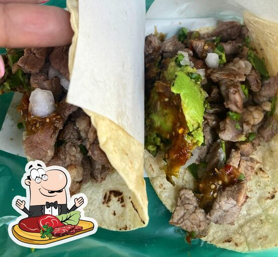 Menu at Los pinches tacos restaurant, Tijuana
