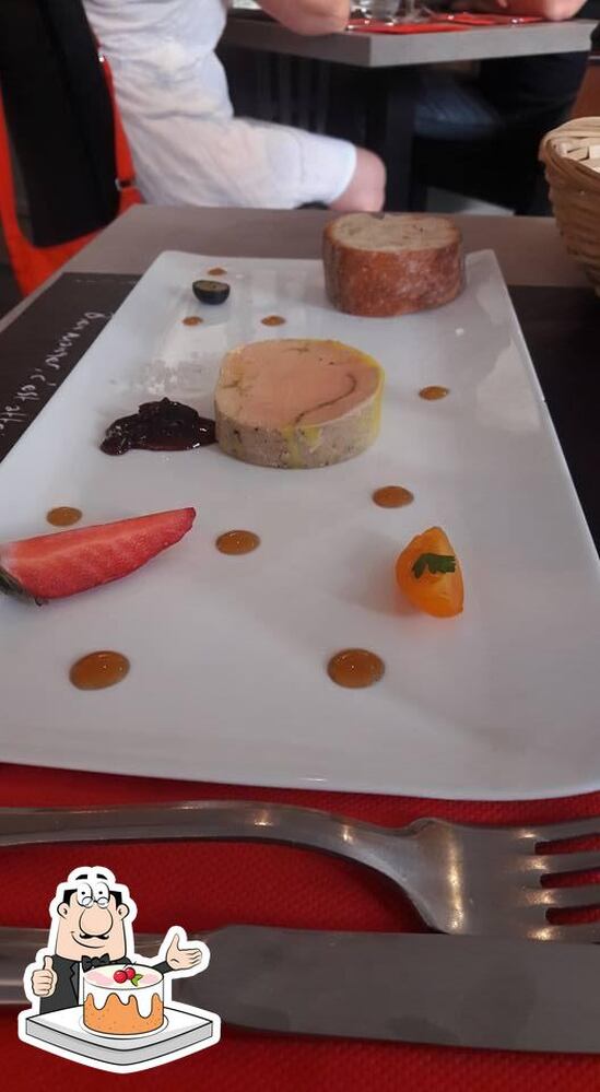 Menu at L’Auberge de La Roche restaurant, La Roche-Posay