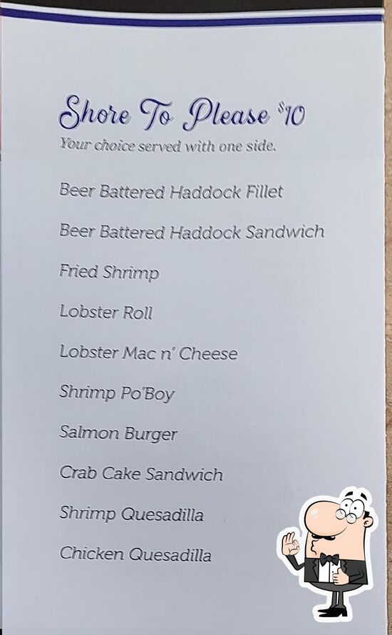 Menu at Dream Catch Dubois restaurant, DuBois