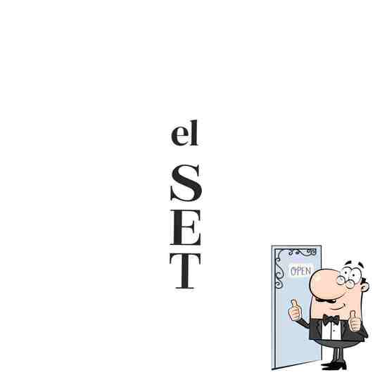 Menu at el SET restaurant, Barcelona, Carrer de l'Esparteria