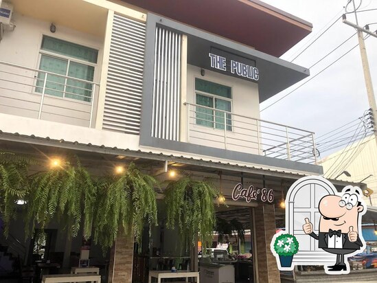 Menu at The Public Cafe 86, Don Kruai