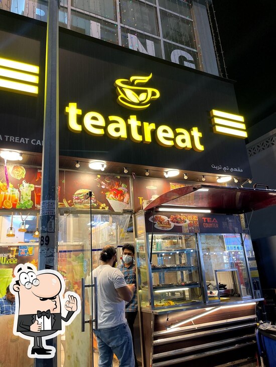 Menu at Tea Treat cafe, UAE