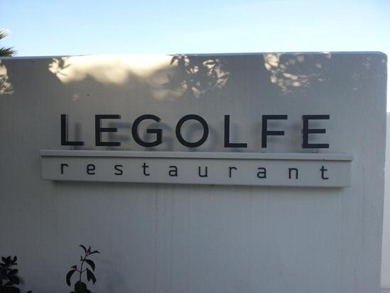 Speisekarte von Le Golfe restaurant, La Marsa