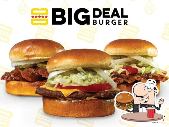 Carta de Big Deal Burger, Morgan Hill
