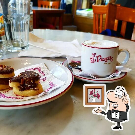 Carta de cafetería Las Violetas, Buenos Aires, Avenida Rivadavia 3899