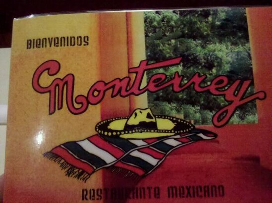 Menu at Monterrey Mexican Restaurant, Greeneville, 211 W Summer St