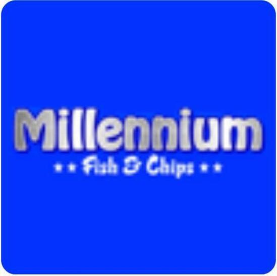 Menu at Millennium Fish & Chips restaurant, Cardiff