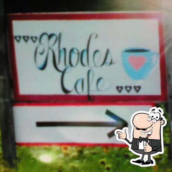 Menu at Rhodes Cafe, Rhodes, Rhodes Rd