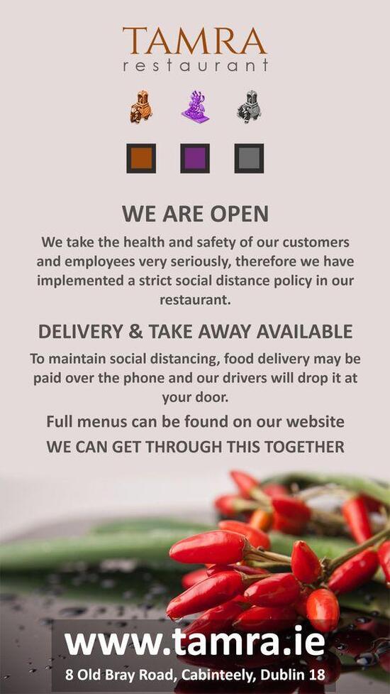 Tamra Thai in Dublin - Restaurant reviews
