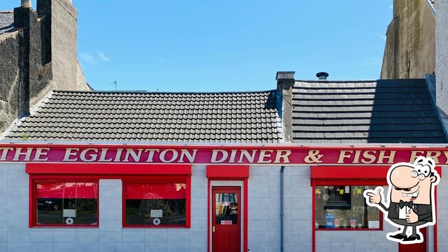 Menu at Eglinton Diner Fish Fry cafe, Saltcoats