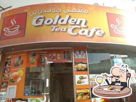 Menu at Golden Tea Cafe, Dubai