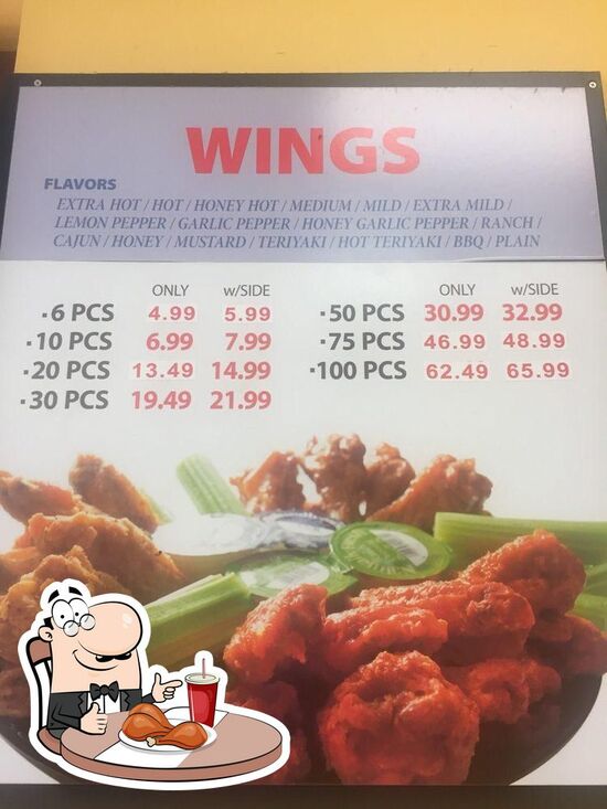 Atlanta Wings, 612 Thornton Rd in Lithia Springs - Restaurant menu and ...