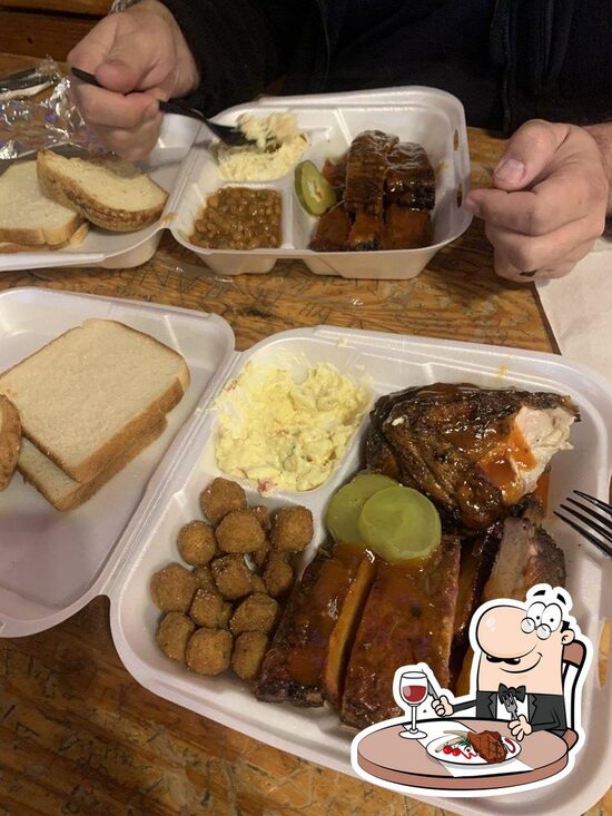 Menu at Hook's BBQ, Troy, 103 Scouting Cir