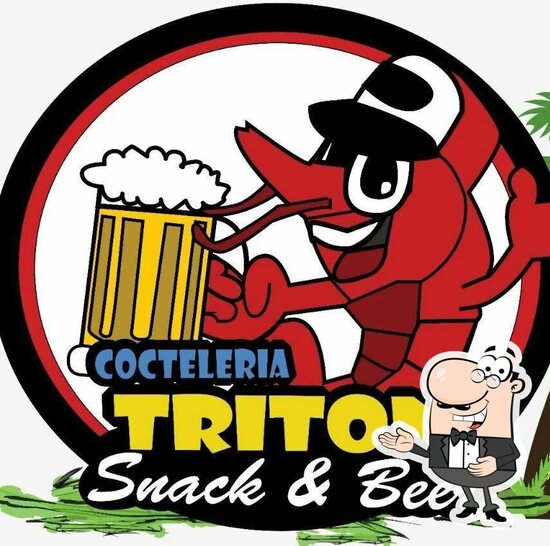 Menu at El tritón restaurant, Mexico