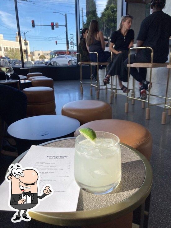 Menu at reception - cocktail bar + social, San Francisco, 30 Otis St